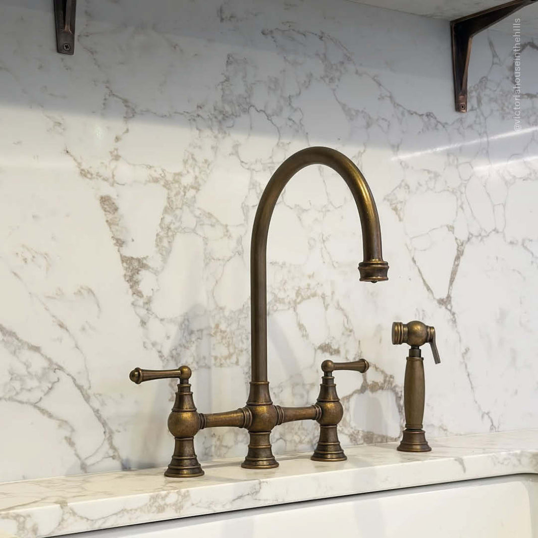 Bronze Kitchen Taps - Aged Bronze Taps Mixer Faucets - LUSSO