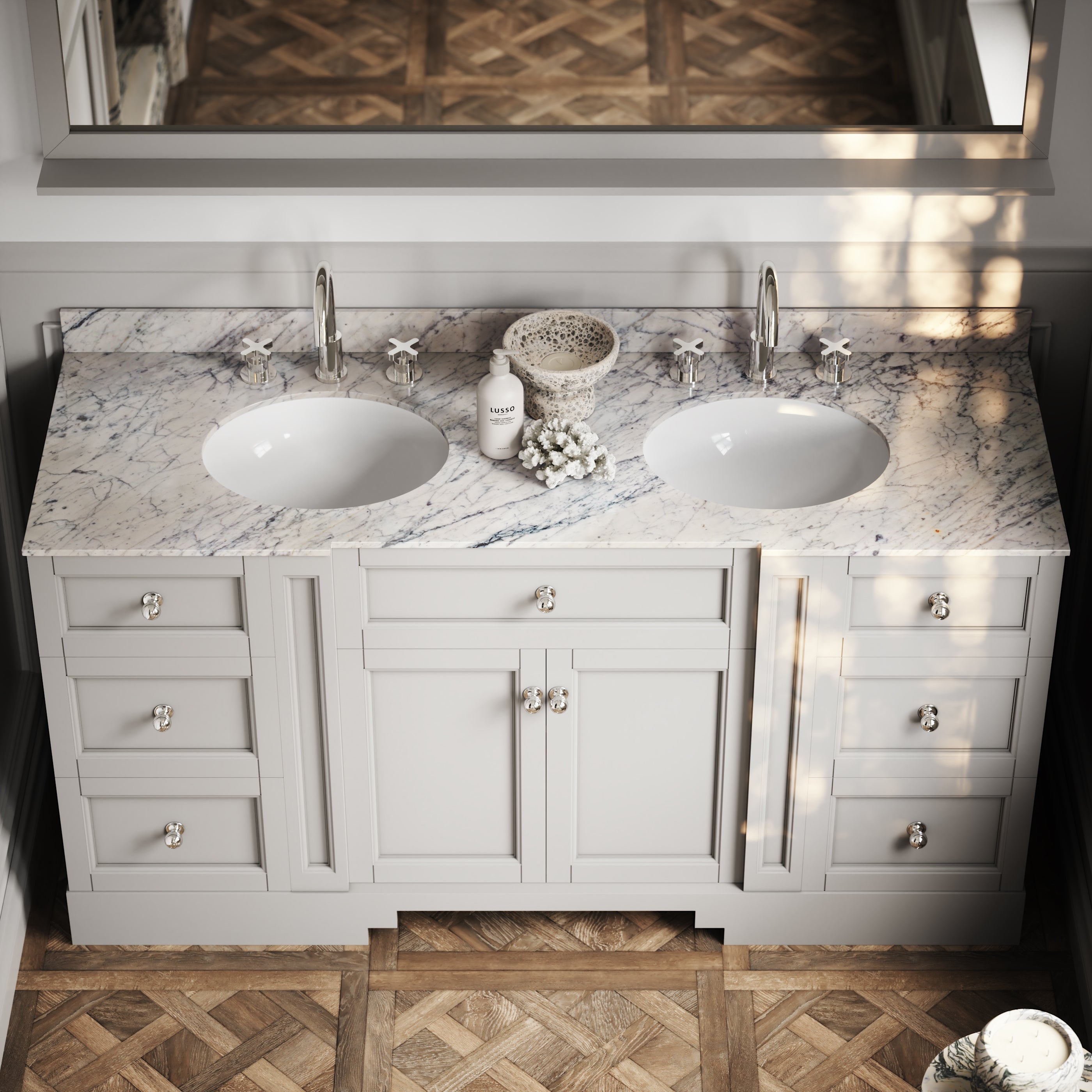 Eaton Freestanding Vanity Unit 1600mm | LUSSO