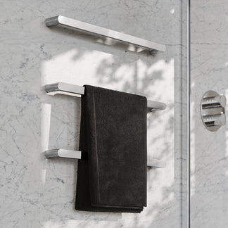 Luxe Chrome 3 Bar Towel Rail 600mm - LUSSO
