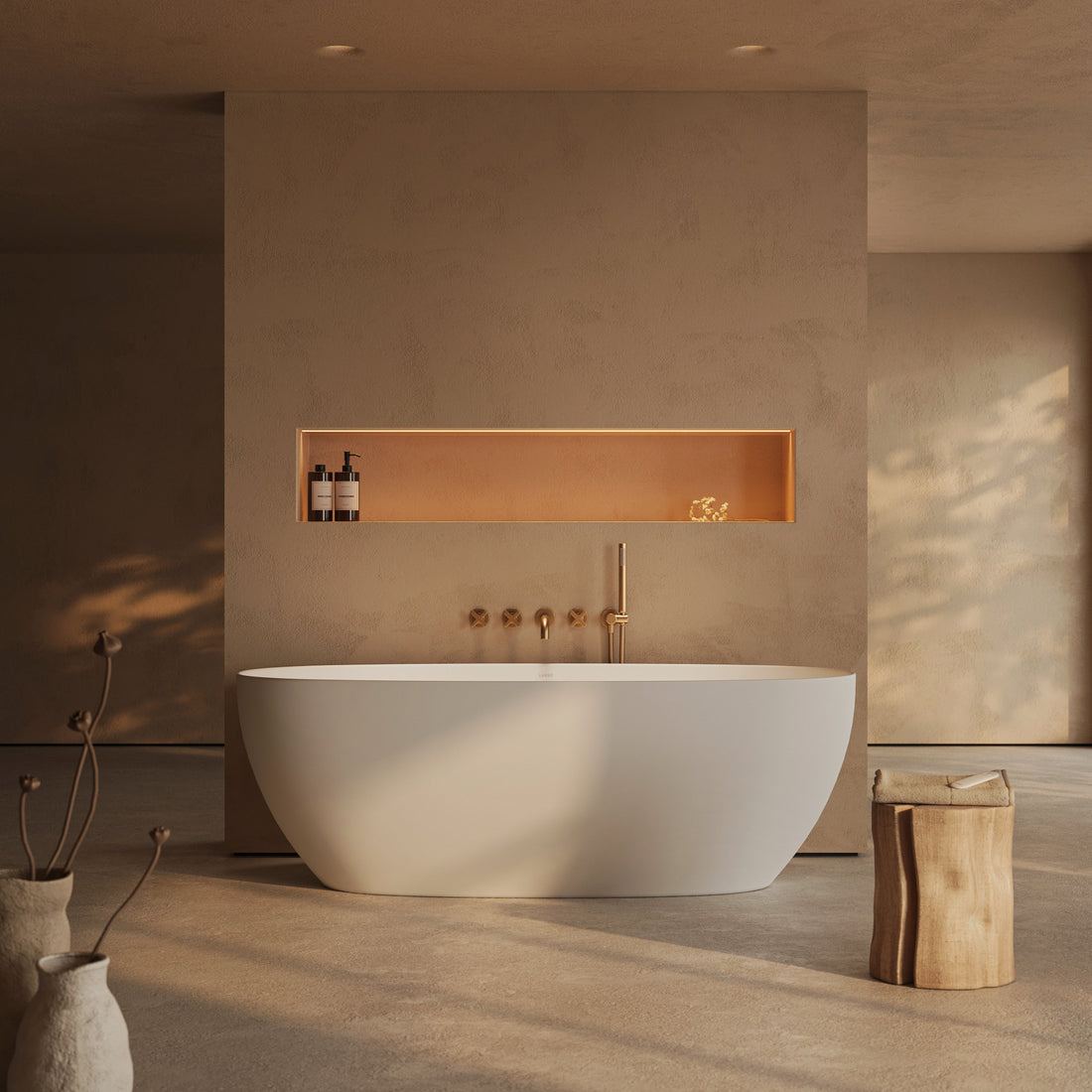 Lusso Mimi AirWave Freestanding Air Spa Bath 1700mm - LUSSO