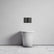 Berkeley Back to Wall Rimless Toilet Gunmetal Flush - LUSSO