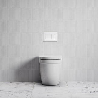 Berkeley Back to Wall Rimless Toilet Matte White - LUSSO