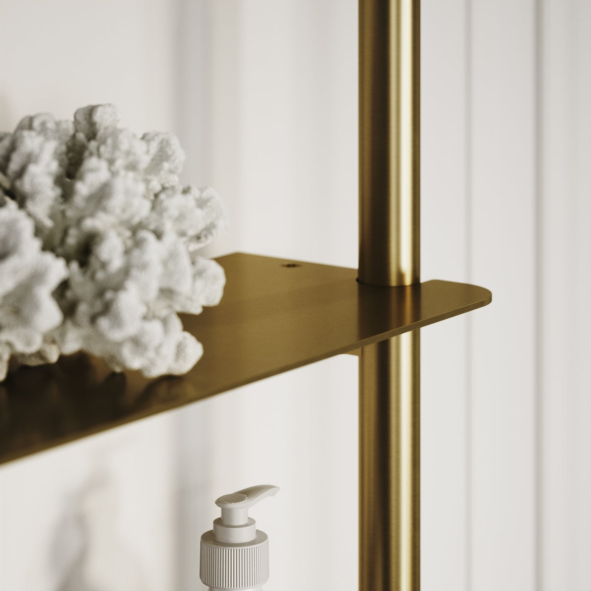 Celsius Brushed Gold Electric Heated Towel Warmer - LUSSO