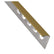 Dura Brushed Gold Straight Edge Tile Trim 12mm - LUSSO