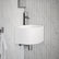 Elegant White Micro Corner Basin 300mm - LUSSO