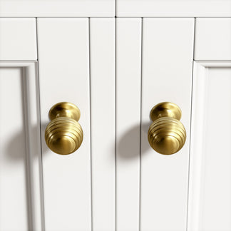 Eton Brushed Gold Cabinet Knobs - LUSSO