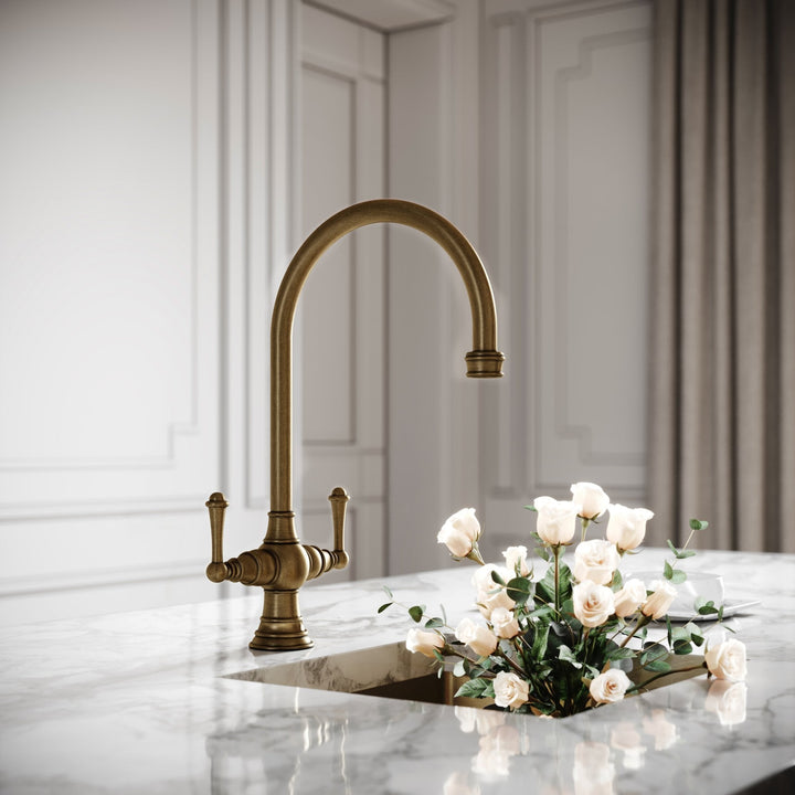 Bronze Kitchen Taps - Aged Bronze Taps Mixer Faucets - LUSSO