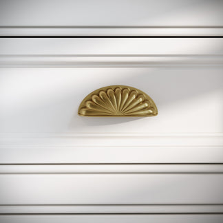 Latchford Brushed Gold Cup Handle - LUSSO