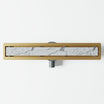 Linear Brushed Gold Tileable Wetroom Waste Kit - LUSSO