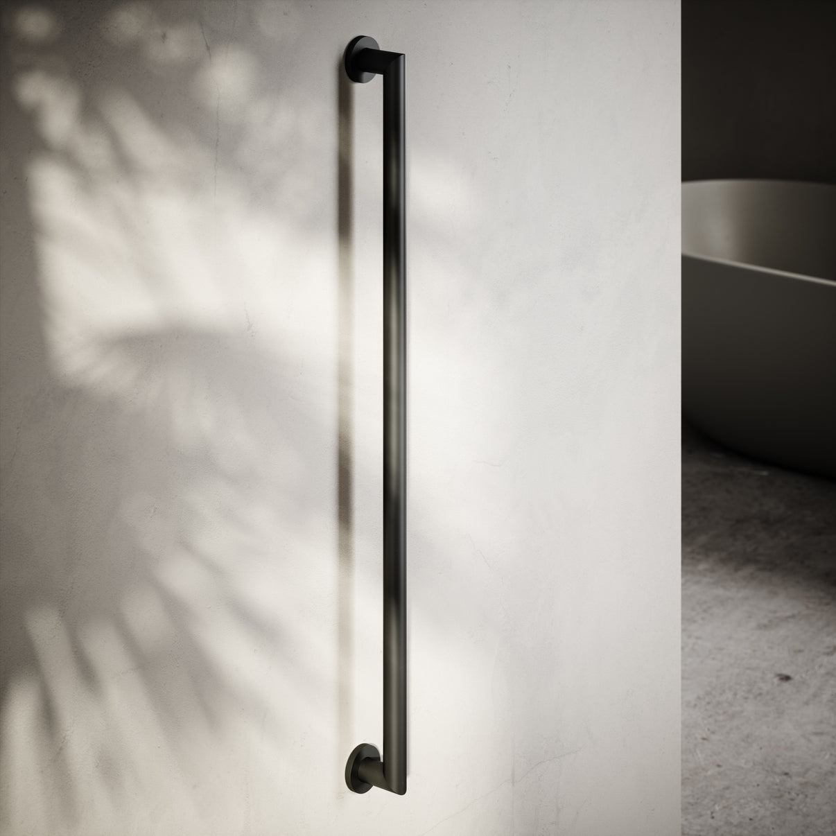 Mayfair Matte Black Doc M Grab Rail 1000mm - LUSSO