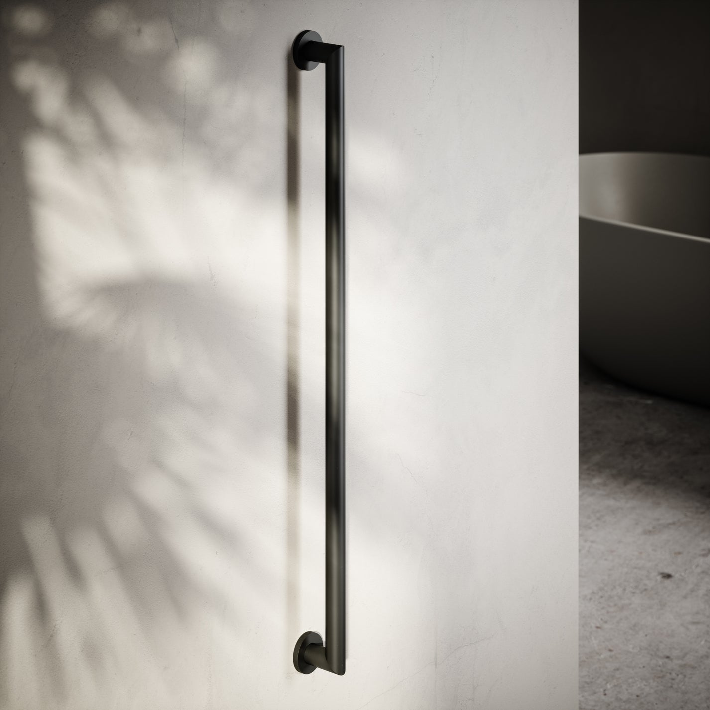 Mayfair Matte Black Doc M Grab Rail 1000mm - LUSSO