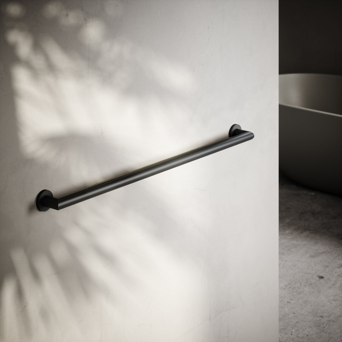 Mayfair Matte Black Doc M Grab Rail 1000mm - LUSSO