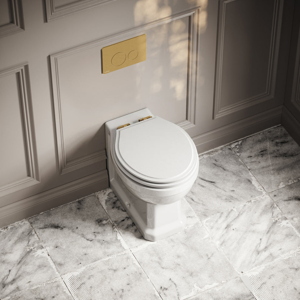 Portland Traditional Toilet & Cistern - Back To Wall Toilet | LUSSO