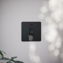 SlimTech Collection Matte Black 20A Isolator Switch - LUSSO