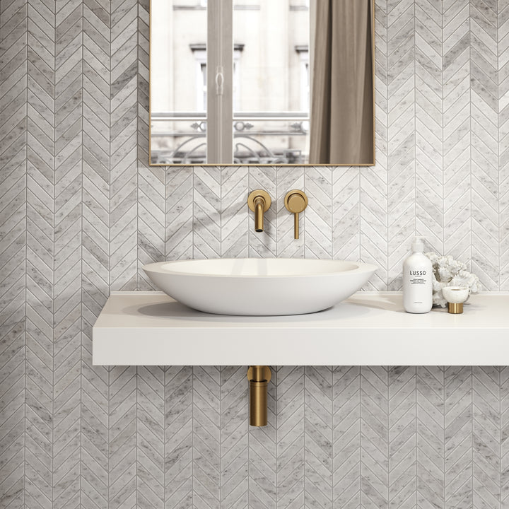 Maya Countertop Stone Basin 550mm - LUSSO