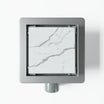 Square Brushed Stainless Tileable Wet Room Waste Kit - LUSSO