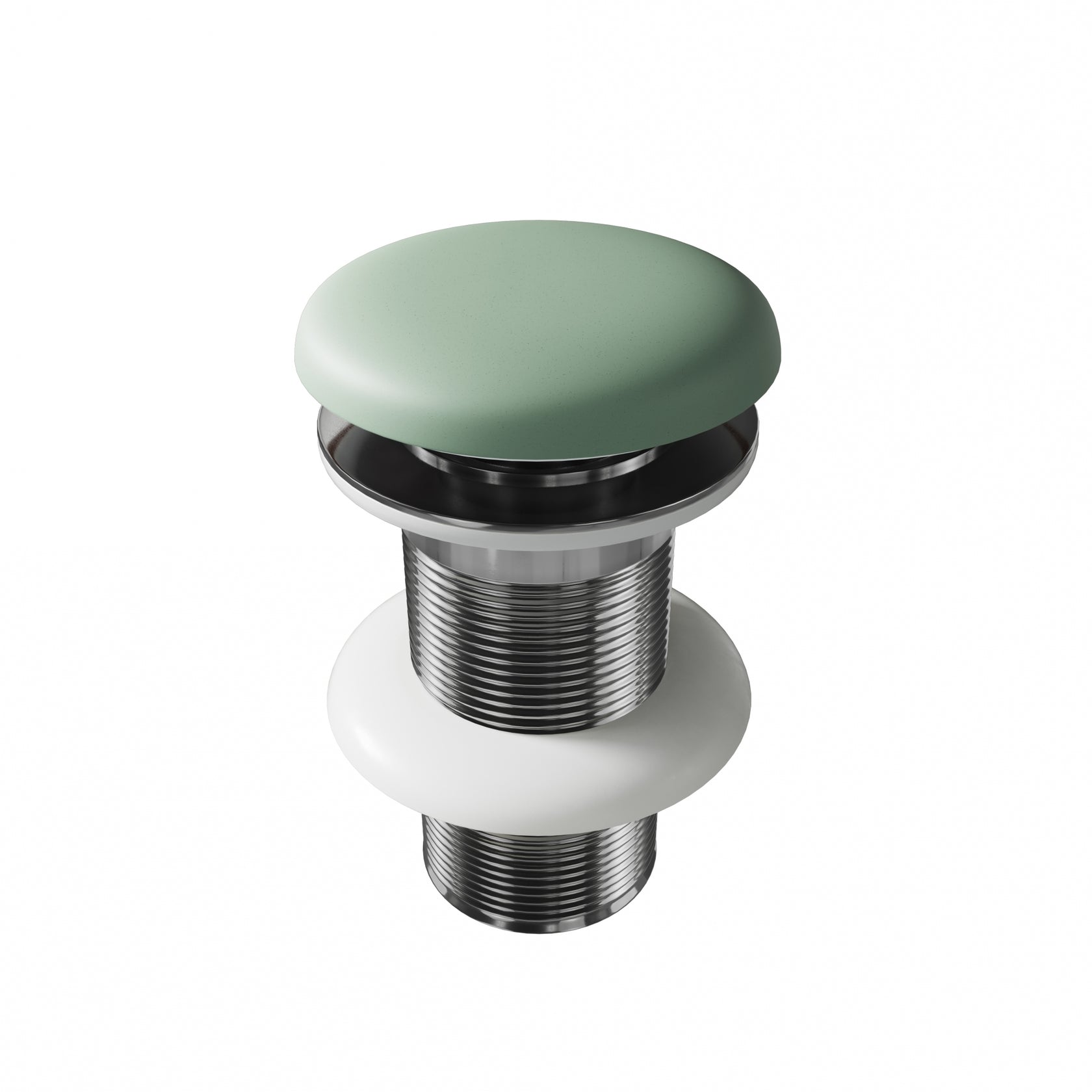 Unslotted Seafoam Concrete Basin Waste Fitting - LUSSO