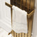 Velar Brushed Gold Designer Bathroom Radiator - LUSSO