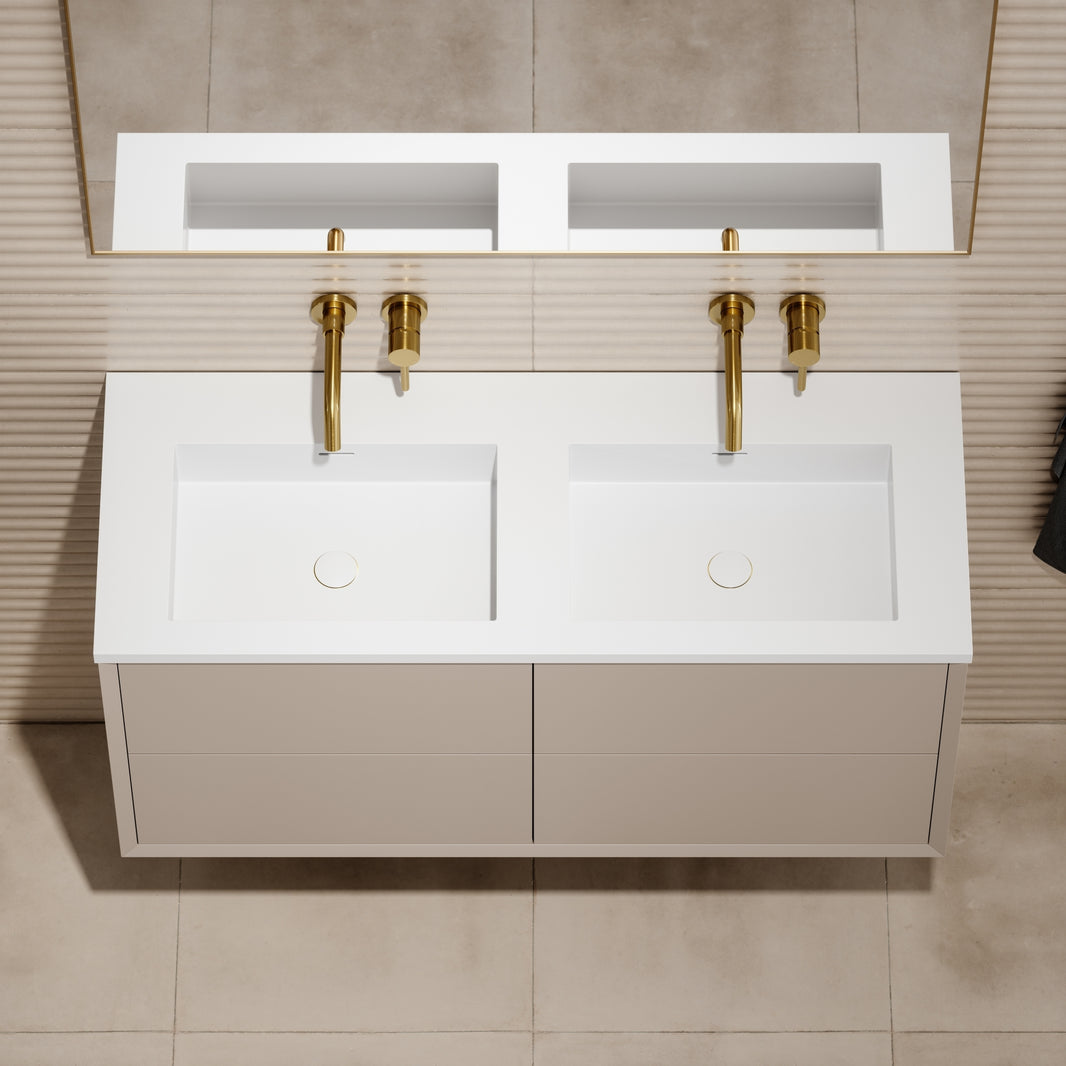 Double Vanity Units | Double Sink Bathroom Vanities - LUSSO