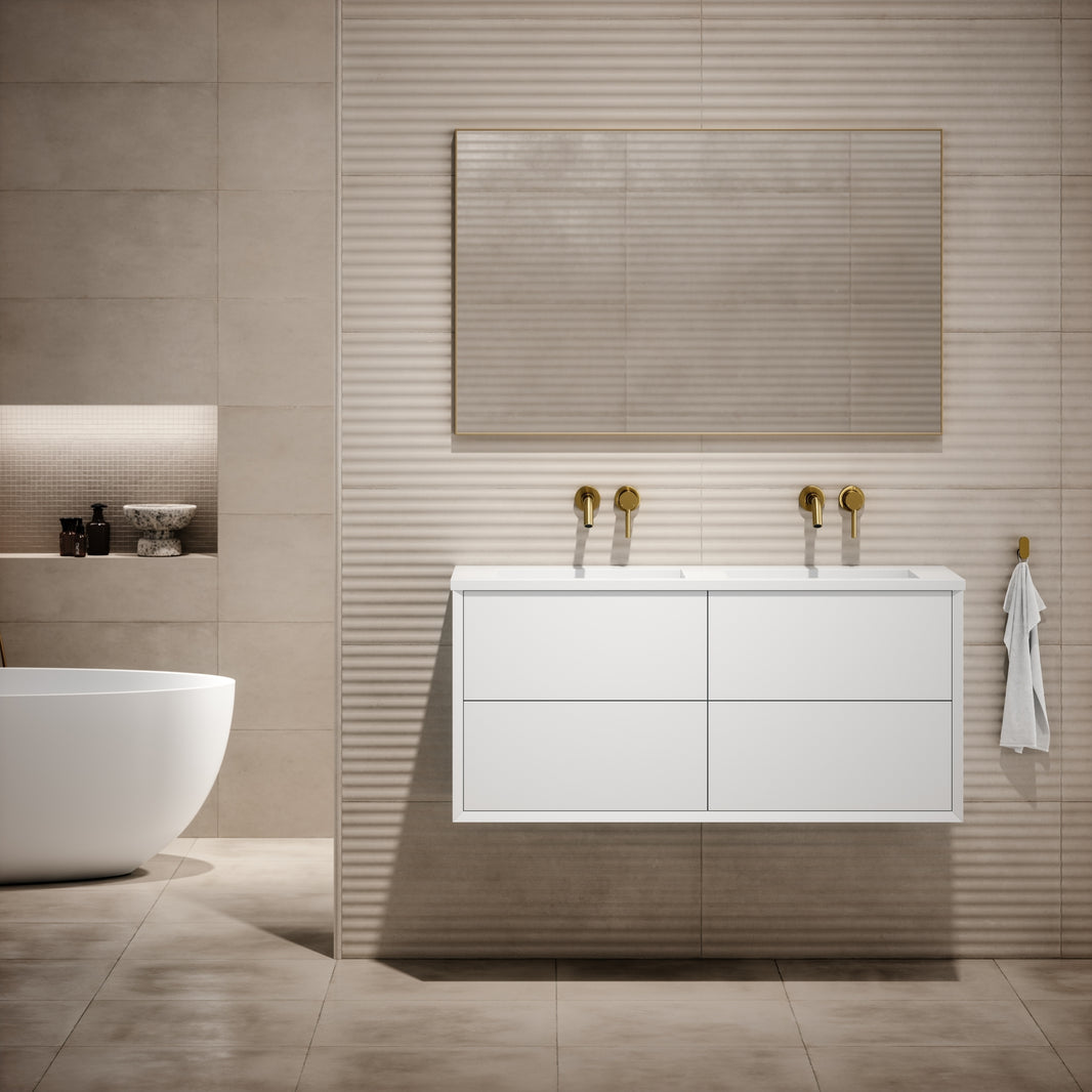 Double Vanity Units | Double Sink Bathroom Vanities - LUSSO