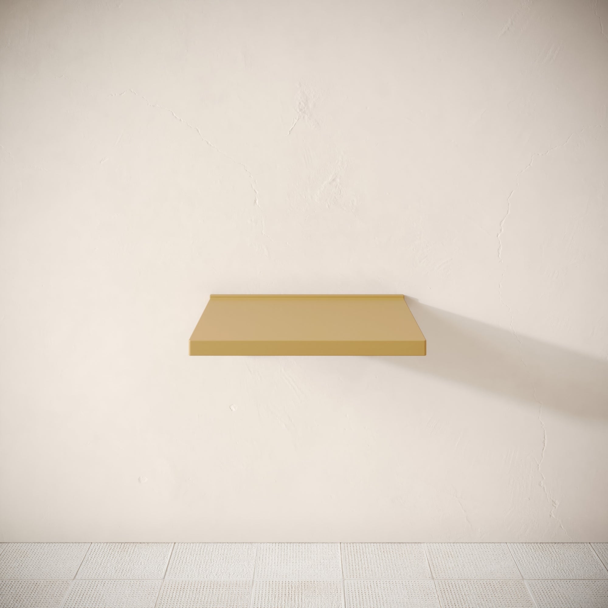 Bancone Saffron Concrete Wall Mounted Countertop Shelf 600mm - LUSSO