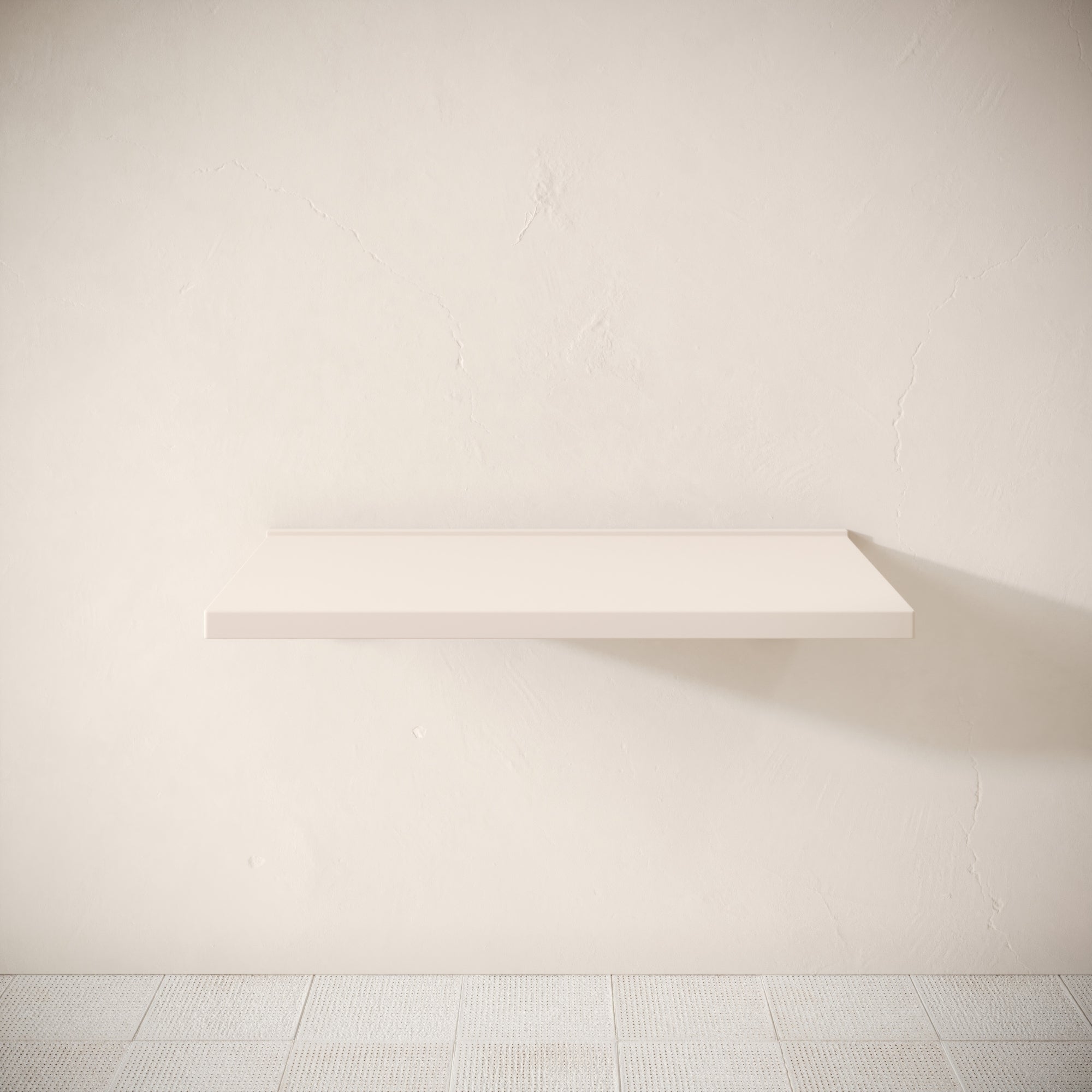 Bancone Shore Concrete Wall Mounted Countertop Shelf 1000mm - LUSSO