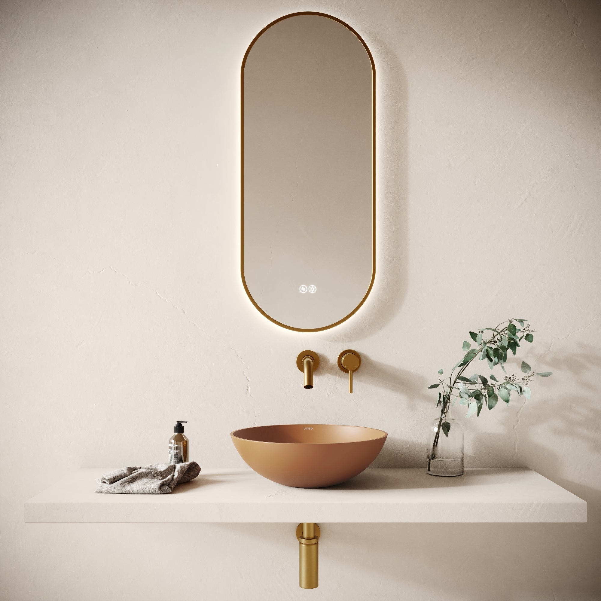 Catino Sienna Concrete Countertop Basin 406 mm