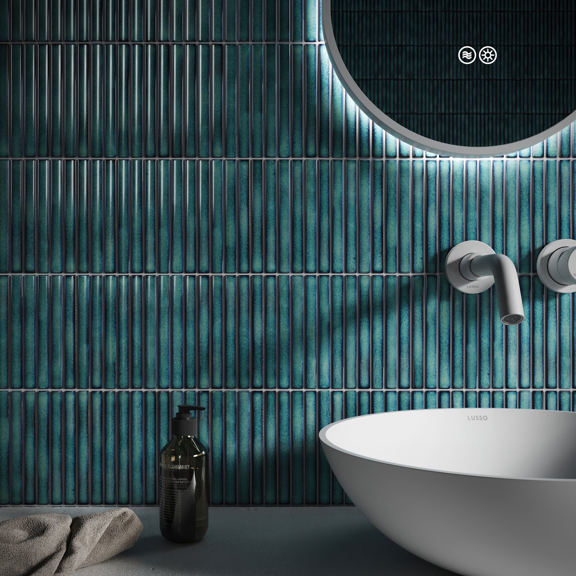 Aqua Blue Bathrooms The Colors Of The Ocean: Teal And Aqua Home Décor