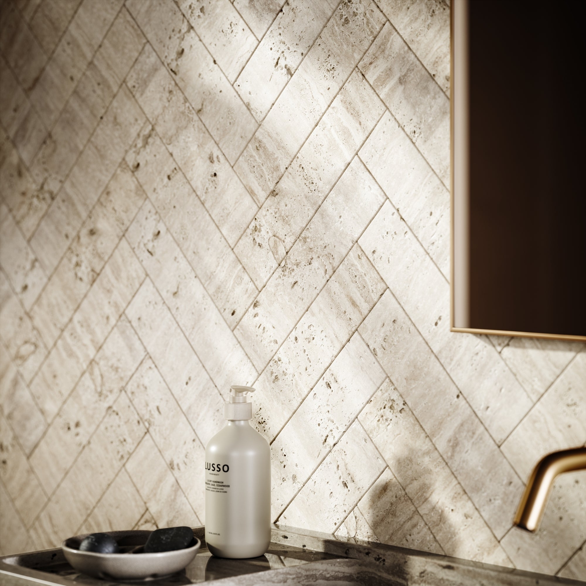Travertine Stone Tile Buy Online New Travertino Grey Wall And Floor